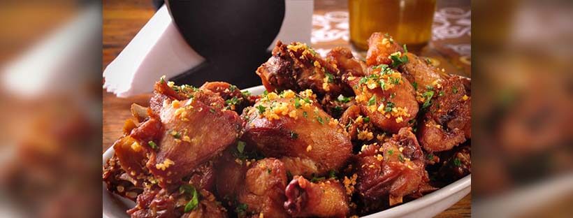 Frango à passarinho » Receita da Hora
